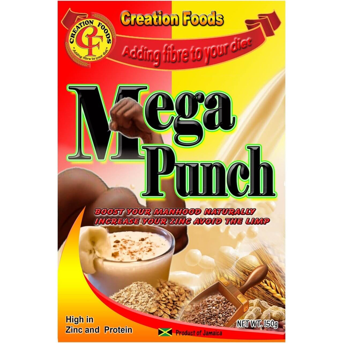 Creation Food Mega Punch Drink Mix 200g | Same Day Grocery Delivery - Lambeth