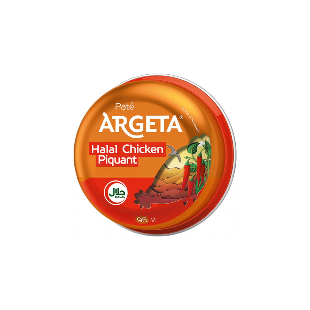 Argeta Halal Chicken Piquant 95g | Same Day Grocery Delivery - Lambeth