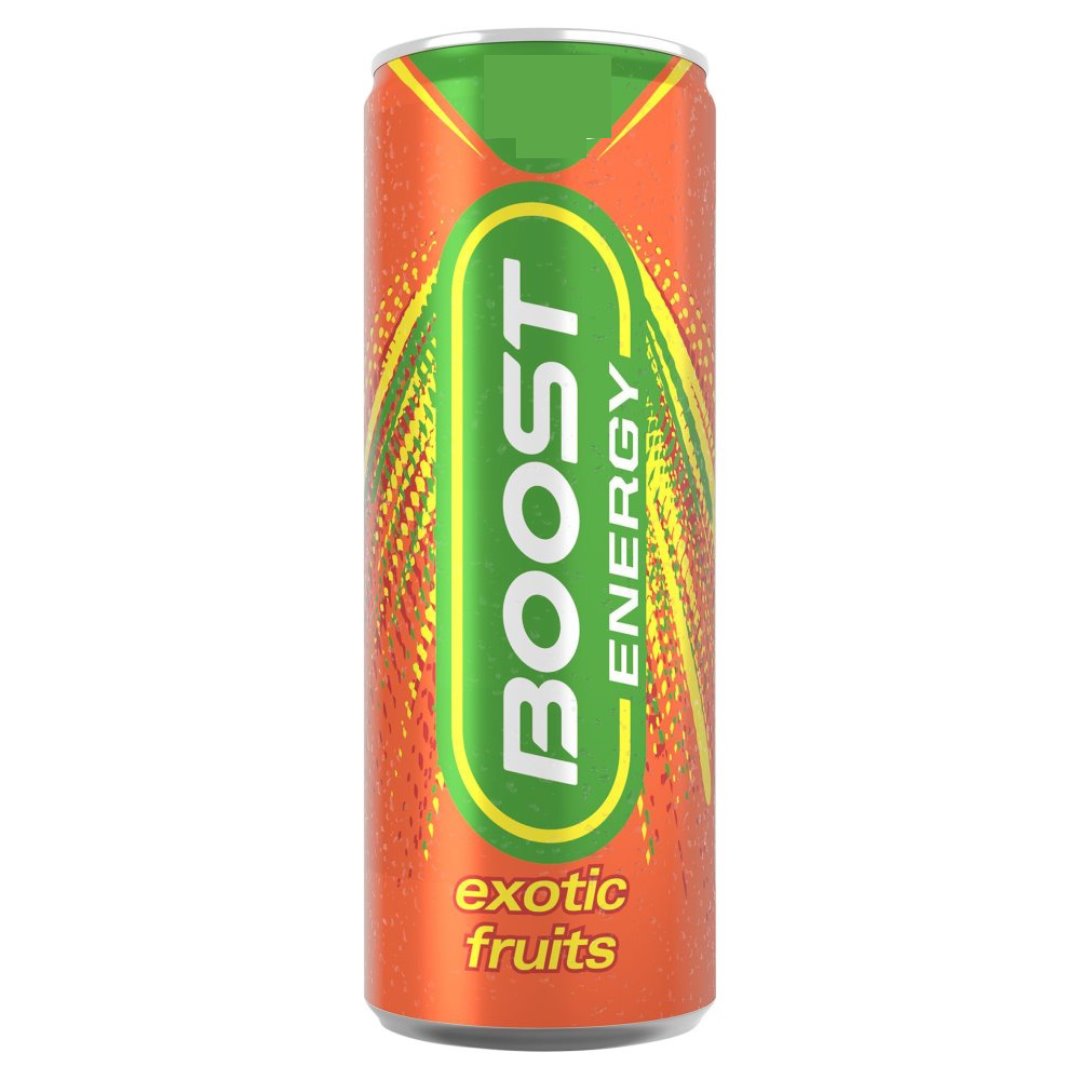 Boost Energy Drinks Exotic Fruits 250ml | Same Day Grocery Delivery ...