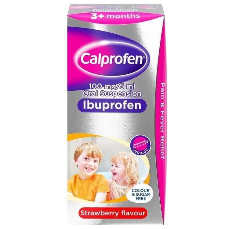Calprofen Ibuprofen Suspension 100ml | Same Day Grocery Delivery - Lambeth