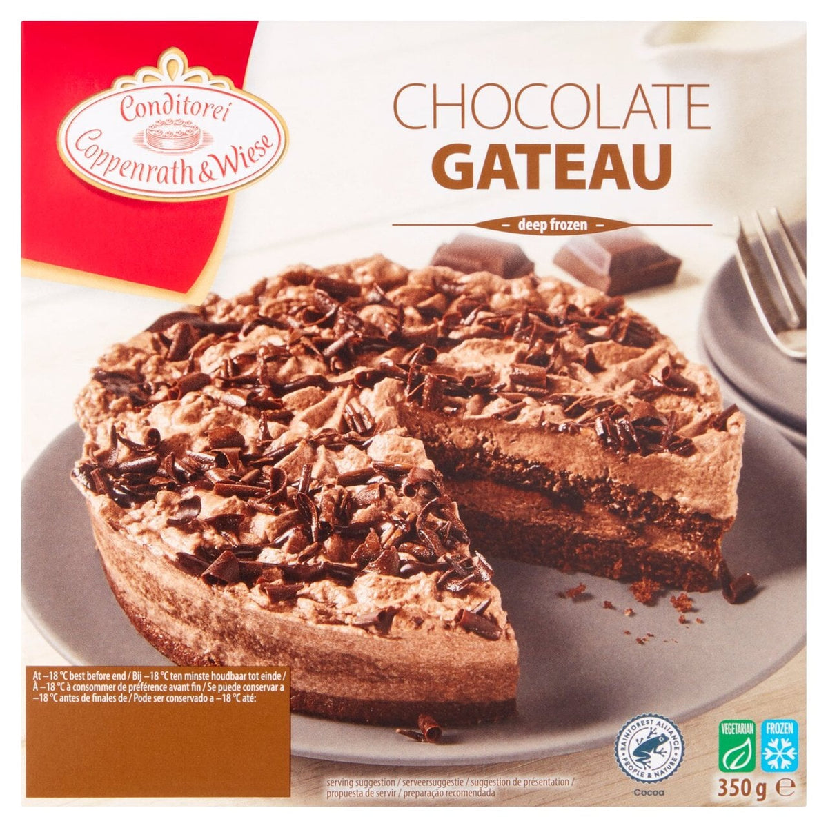 Coppenrath & Wiese Chocolate Gateau Frozen 350g | Same Day Grocery ...