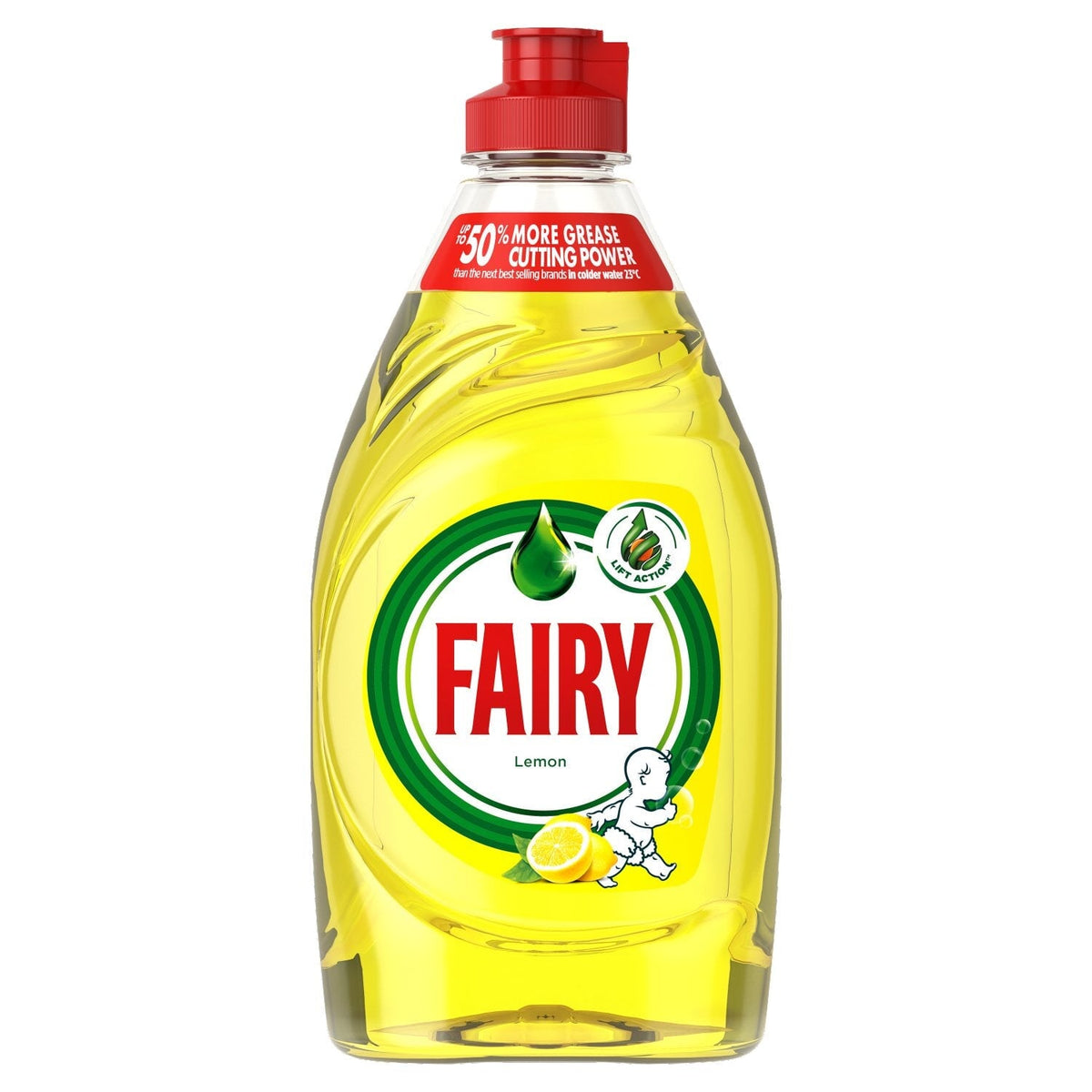 Fairy Lemon Washing Up Liquid 320ml | Same Day Grocery Delivery - Lambeth