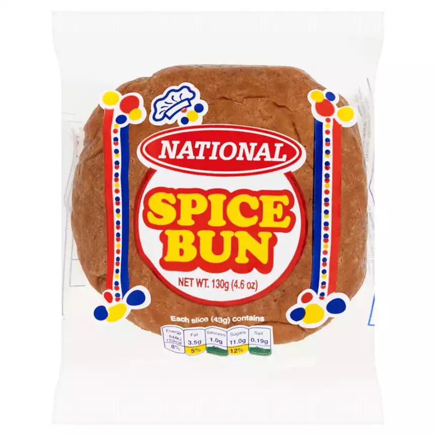 National Spice Bun 130g | Same Day Grocery Delivery - Lambeth