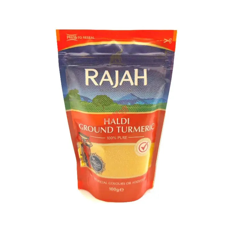 Rajah Haldi Ground Turmeric 100g | Same Day Grocery Delivery - Lambeth