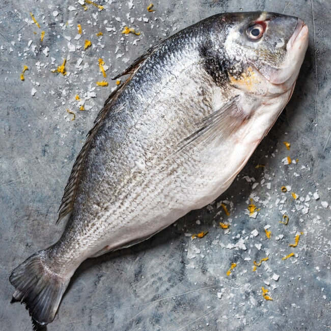 Small Whole Sea Bream | Same Day Grocery Delivery - Lambeth