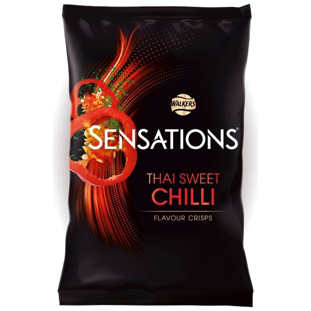 Walkers Sensations Thai Sweet Chilli Crisps 65g | Same Day Grocery ...