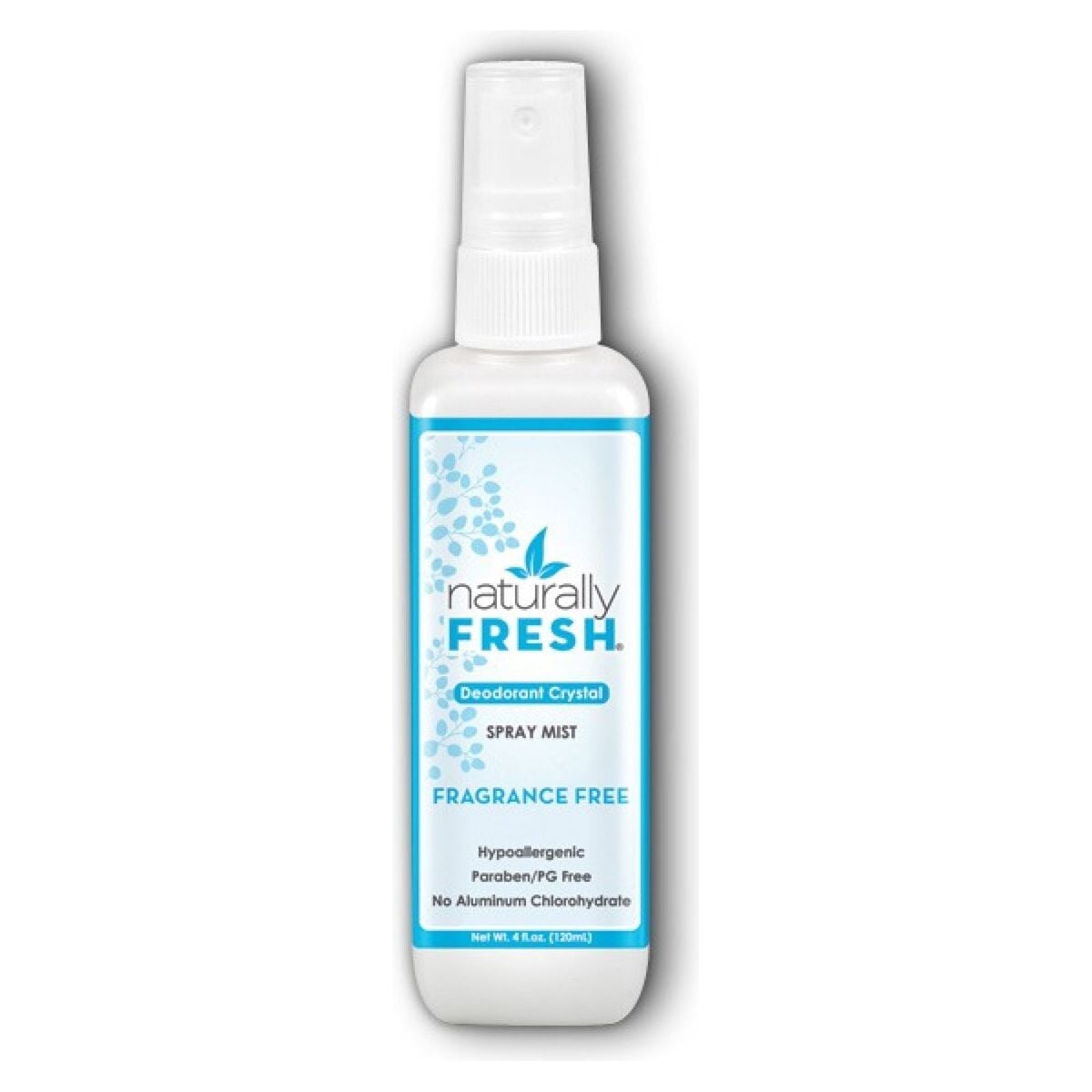 Naturally Fresh Spray Mist Deodorant Fragrance Free 120ml | Same Day ...